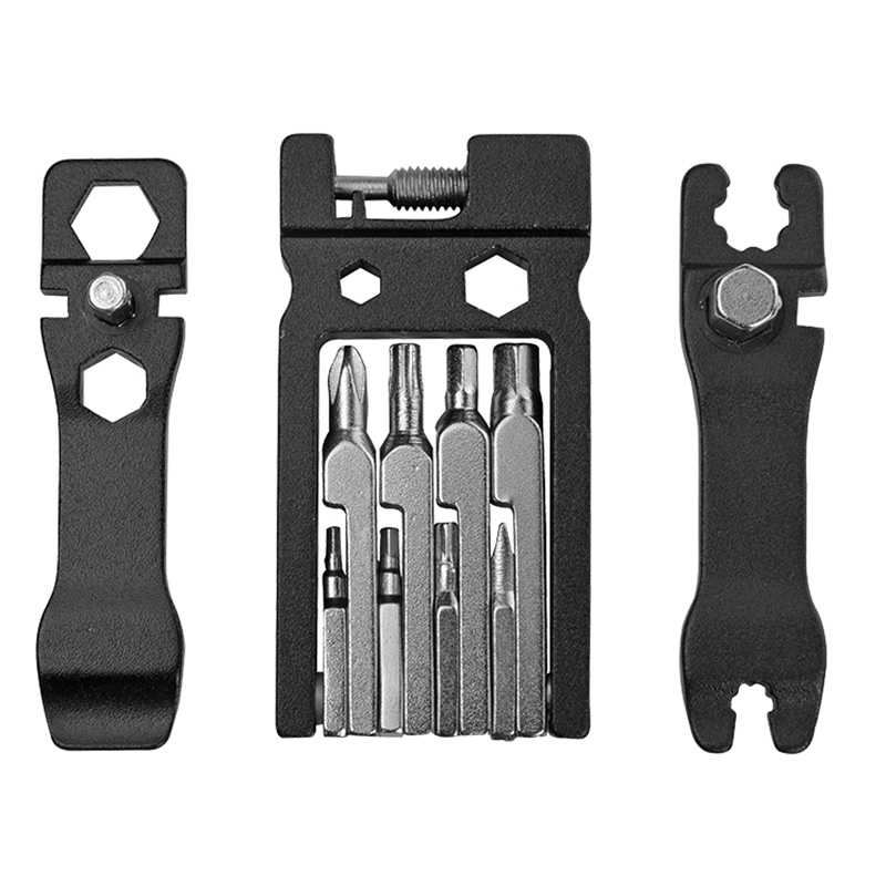 20-in-1 Bicycle Tools Set - Compact and Versatile Repair Kit for MTB