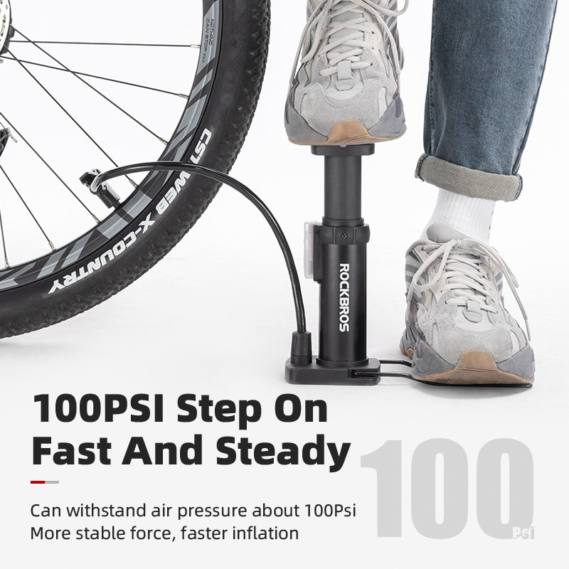 Ultra-light Bike Foot Pump - Portable MTB/Road Pump