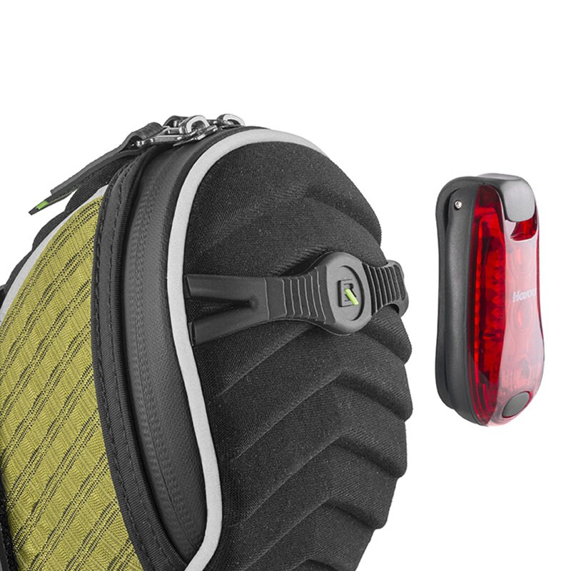 3D Shell Bike Saddle Bag - Rainproof & Reflective Bike Accessories