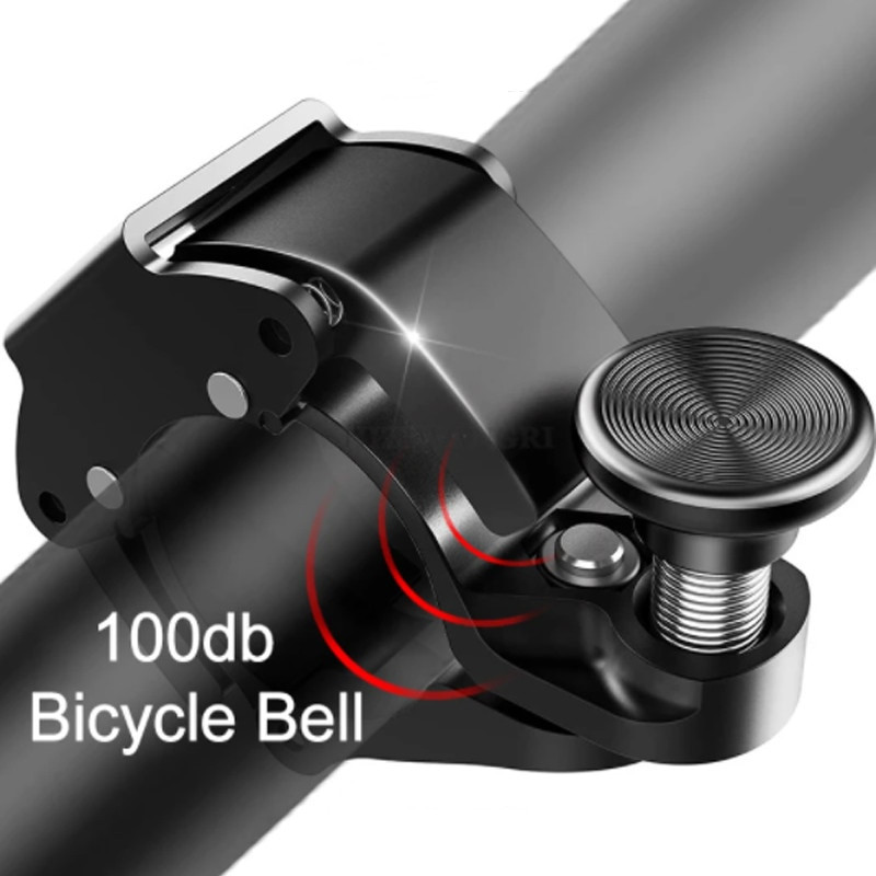 Mountain Bike Bell - Aluminum Alloy Handlebar Horn for Safety Cycling